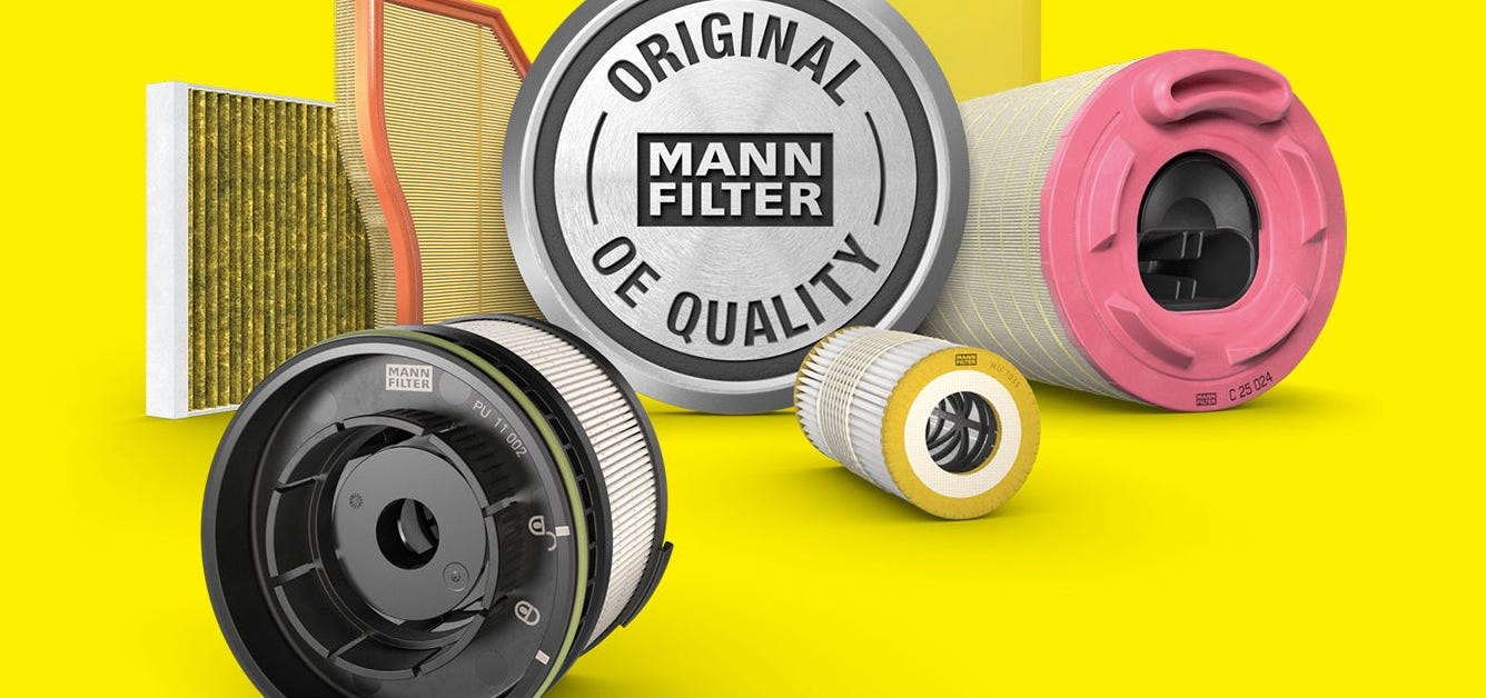 Filters for cars, off-road and machines in OE quality