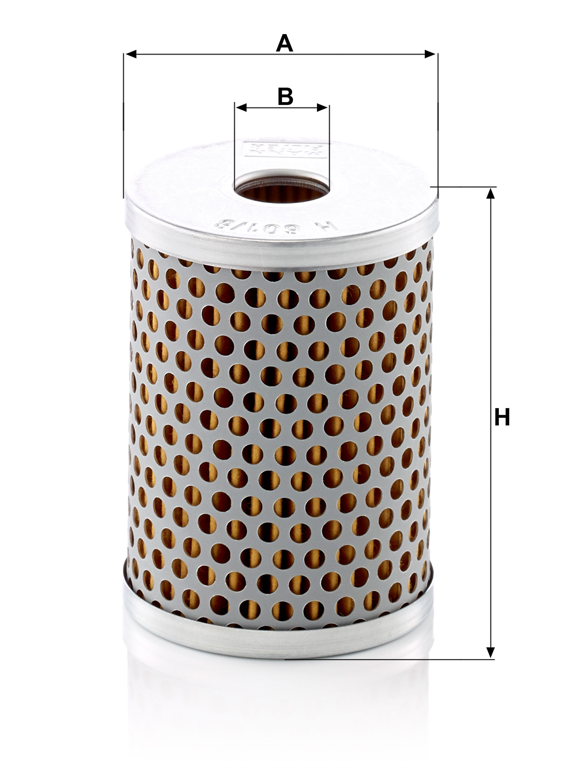 MANN-FILTER H 601/8 Dirección hidráulica / Servodirección