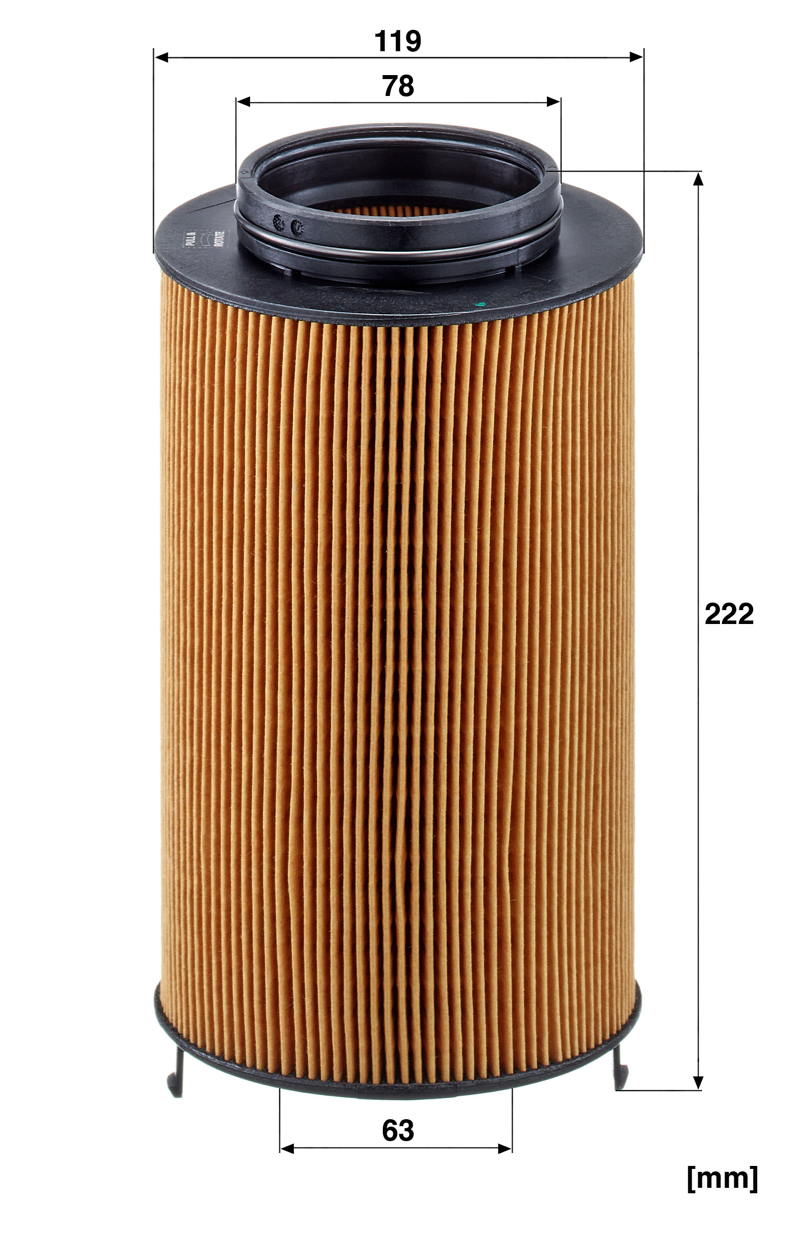MANN-FILTER HU 12 016/1 z オイルフィルター