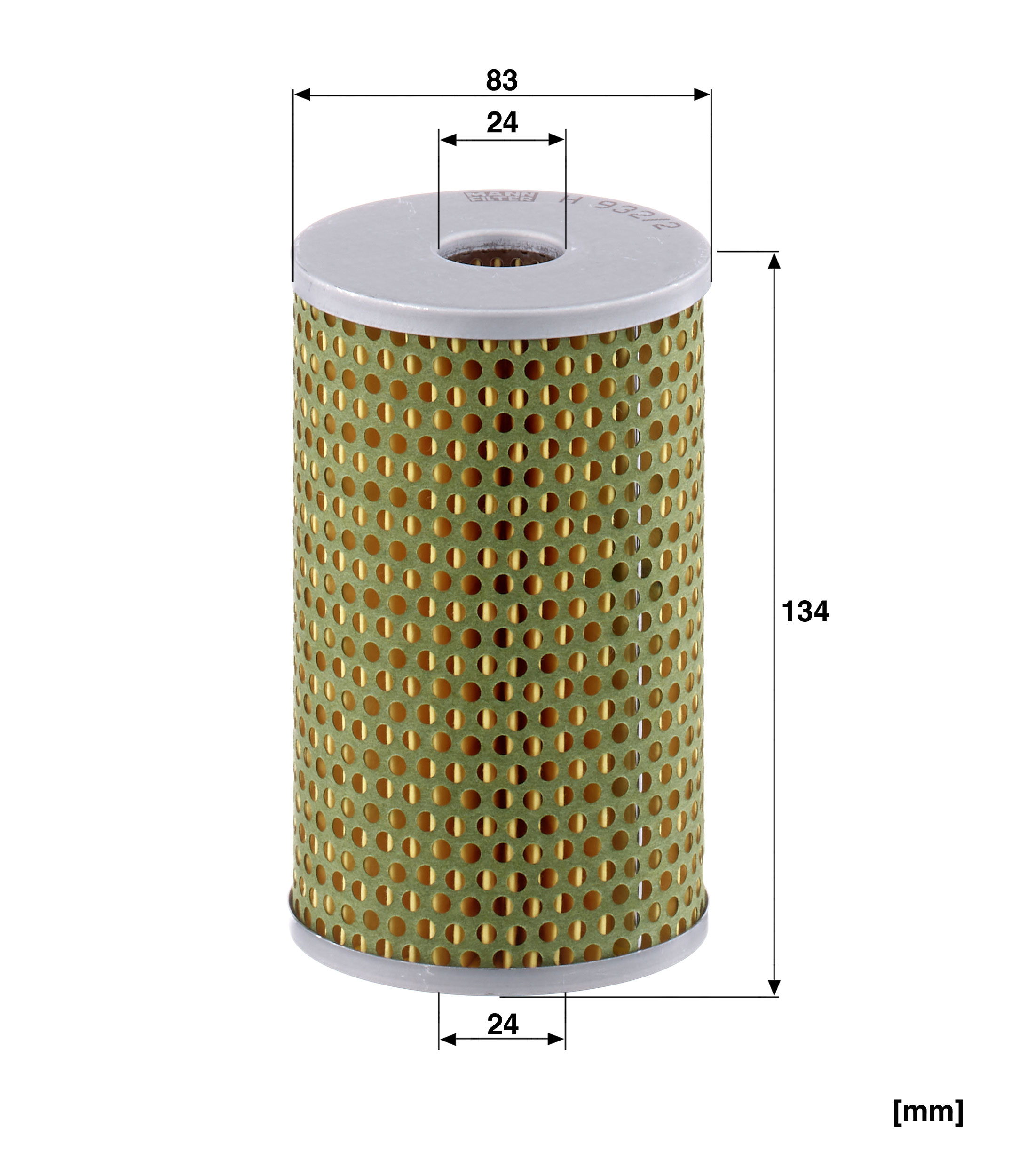 MANN-FILTER H 932/2 오일필터