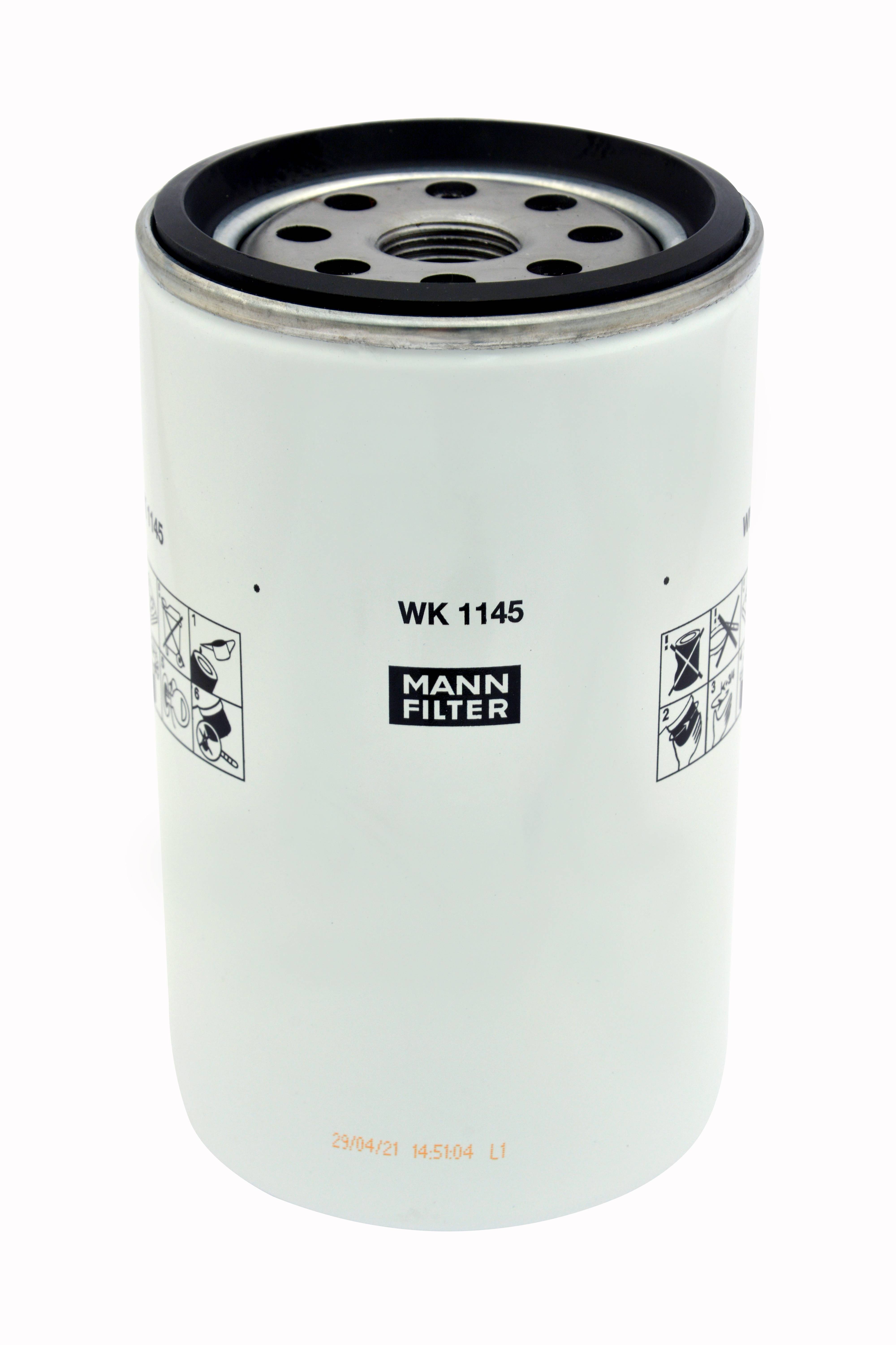 MANN-FILTER WK 1145 Filtro do combustível Diesel