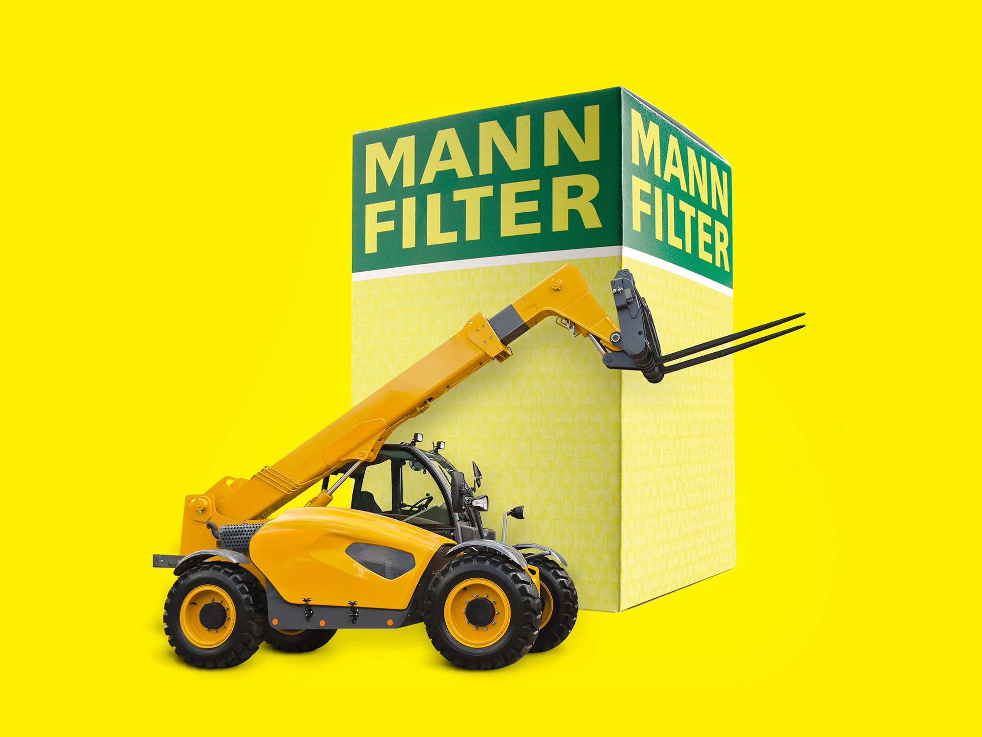 MANN-FILTER in OE quality for telescopic handlers