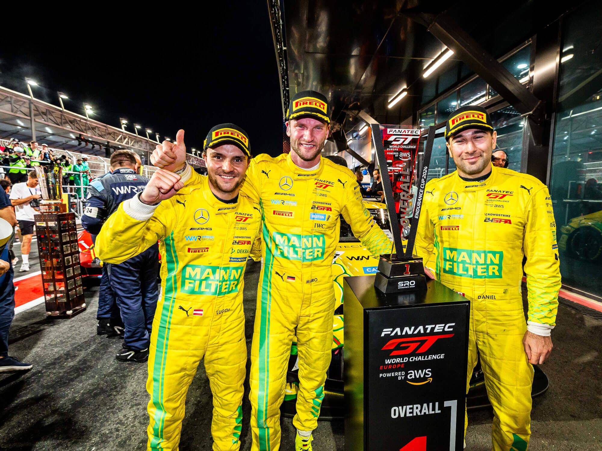 MANN-FILTER and the "Mamba" celebrate strong season results