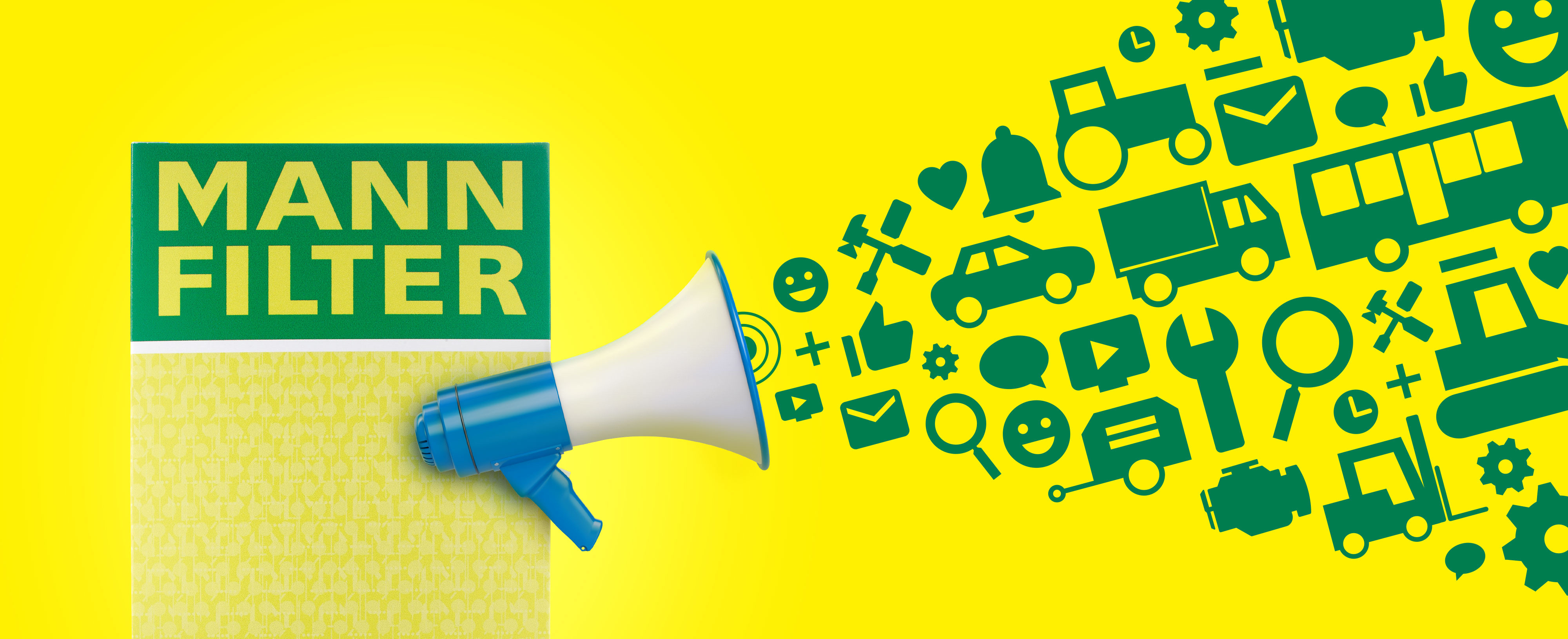 MANN-FILTER für über 300.000 Fahrzeuge und Maschinen