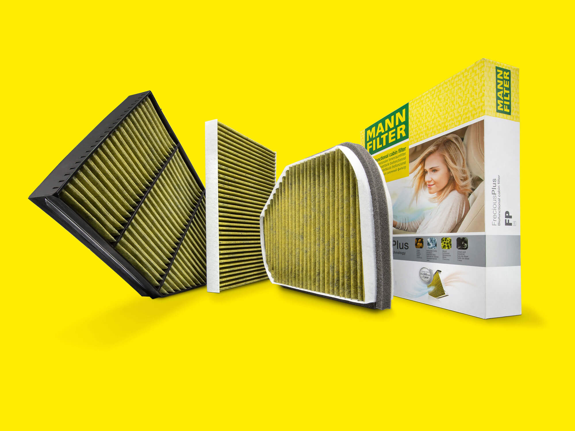 MANN-FILTER FreciousPlus for Clean Air in the Vehicle